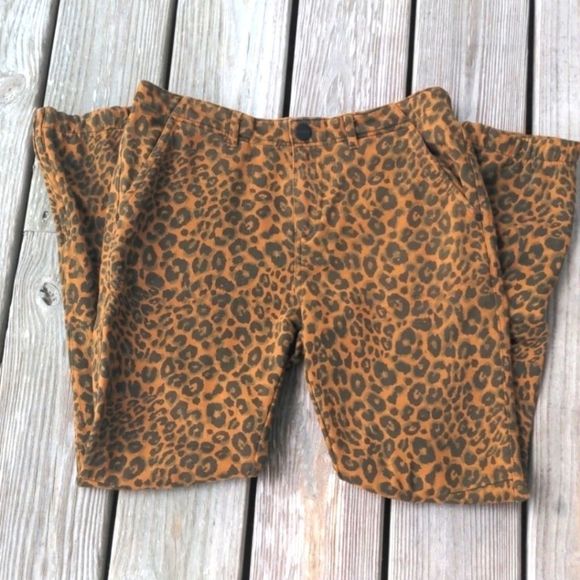 Anthropologie | Pants & Jumpsuits | Sanctuary Anthro Animal Print ...